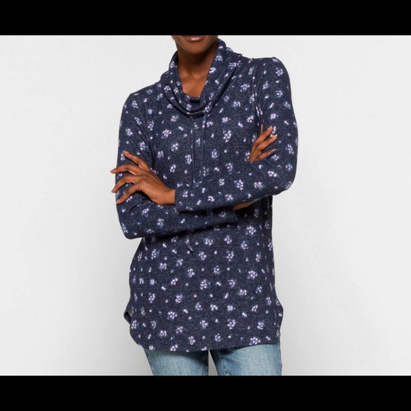 Market & Spruce | Tops | Market Spruce Cameron Cowl Neck Brushed Knit ...